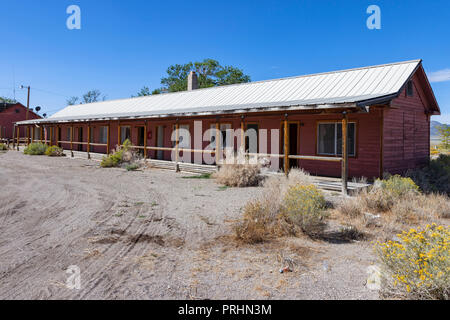Abandoned Slots Motel in Schellbourne, Nevada. Schellbourne lies along ...