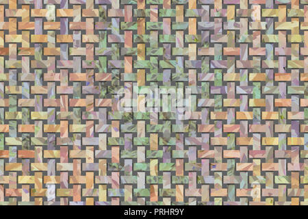 Artistic woven mat pattern rattan background abstract Stock Photo - Alamy