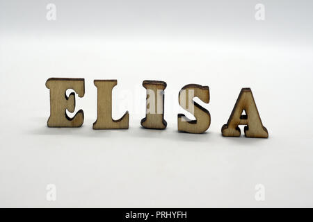 popular ffemale first name elisa Stock Photo - Alamy
