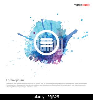center align text icon - Watercolor Background Stock Vector Image & Art ...