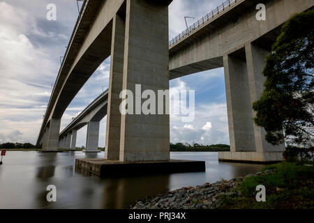 Under the Gateway Bridges Stock Photo - Alamy