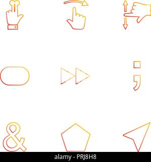 hands , pointer , arrows , directions , signs , ui , user interface , technology , code ...