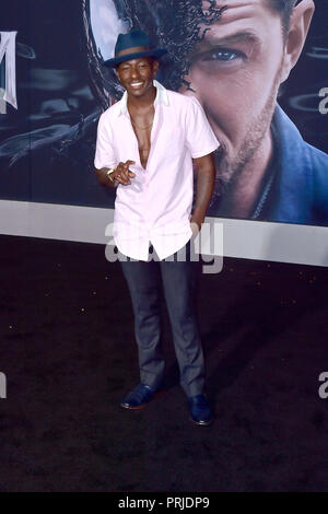 Wes Armstrong attending the 'Venom' premiere at Regency Village Theatre ...