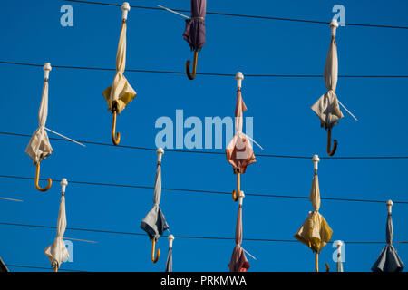 Umbrella Street , Antalya, Turkey Stock Photo - Alamy