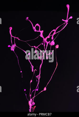 High speed photography - paint splash Stock Photo - Alamy