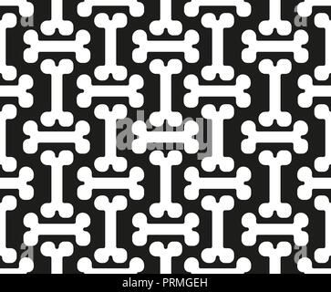 Bone pattern vector seamless blue Stock Vector Image & Art - Alamy