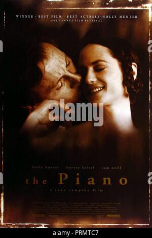THE PIANO -1993 POSTER Stock Photo - Alamy