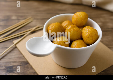 curry fish balls Stock Photo - Alamy