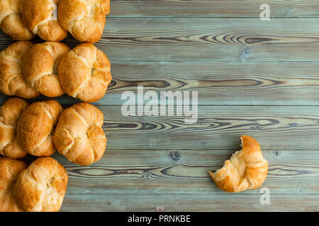 A croissant, a buttery, flaky, viennoiserie pastry, inspired by the ...