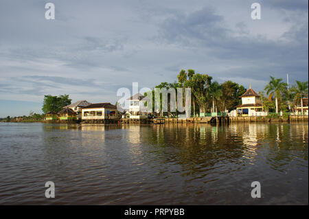 Keraton Sambas Palace, Sambas, West Kalimantan, Indonesia Stock Photo ...