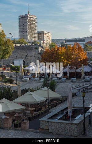 NIS, SERBIA- OCTOBER 21, 2017: Monument to Kniaz Milan in Fortress of ...