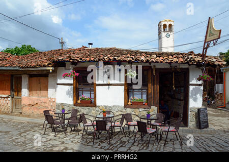 Porta e Kalase Restaurant, Old Town, Elbasan, Elbasani, Albania Stock ...