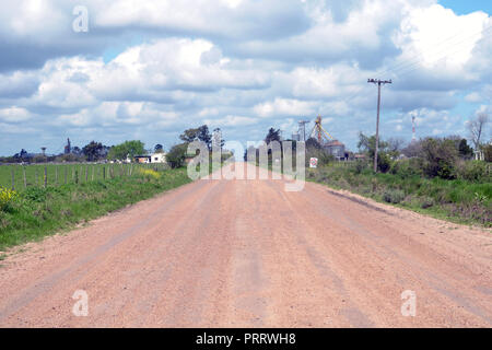 Rural dirt road in Entre Rios, Argentina Stock Photo - Alamy