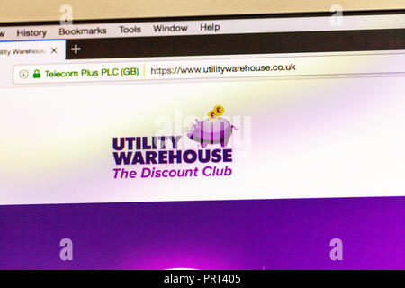 Utility Warehouse utility provider website, Utility Warehouse homepage ...