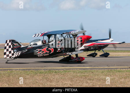 Skip Stewart flying his highly modified Pitts S-2S biplane Prometheus ...