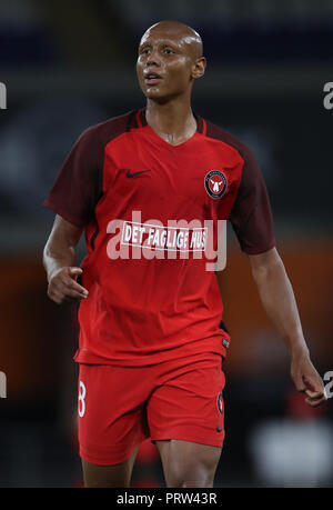 FC Midtjylland's Ayo Simon Okosun during UEFA Europa League third ...
