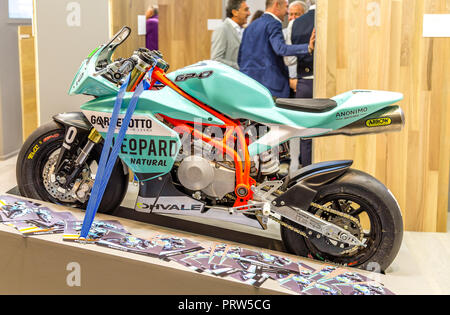 BOLOGNA (ITALY), SEPTEMBER 28, 2018: light is enlightening ANTONIO ...