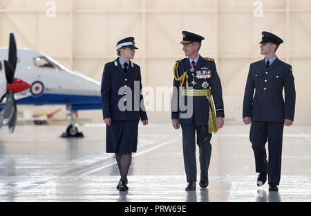 Officer Cadet Holly Holt (left) alongside her father Flight Sergeant ...