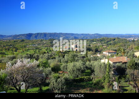 Village de Opio, Arriere pays Grassois, 06, Alpes-Maritimes, PACA Stock ...