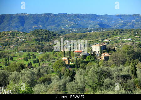 Village de Opio, Arriere pays Grassois, 06, Alpes-Maritimes, PACA Stock ...
