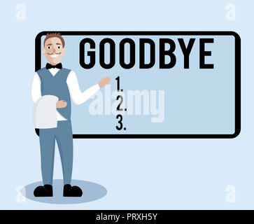 Conceptual hand writing showing Goodbye 2019. Concept meaning welcoming ...