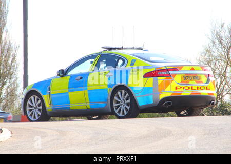 Jaguar XF Poice Vehicles at Central Motorway Police Group at Perry Barr ...