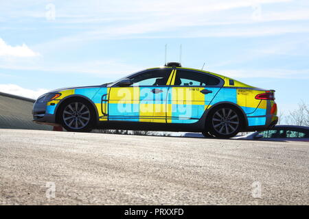Jaguar XF Poice Vehicles at Central Motorway Police Group at Perry Barr ...