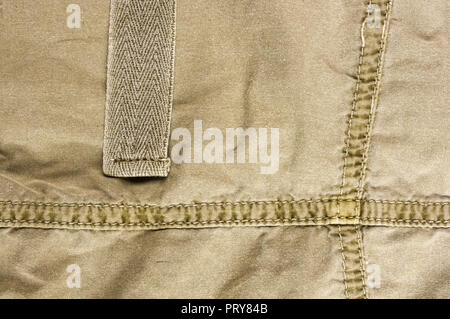 clothing items washed cotton fabric texture with seams, clasps, buttons ...