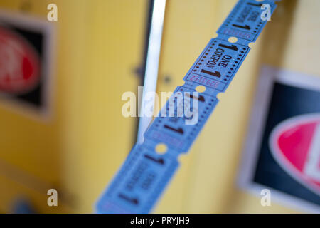 Amusement arcade game tickets Stock Photo - Alamy