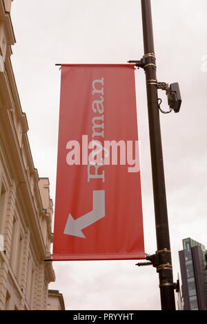 Ryman Stationery sign and logo Stock Photo - Alamy