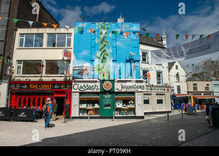 Galway City, Ireland, Business shop fronts Stock Photo - Alamy
