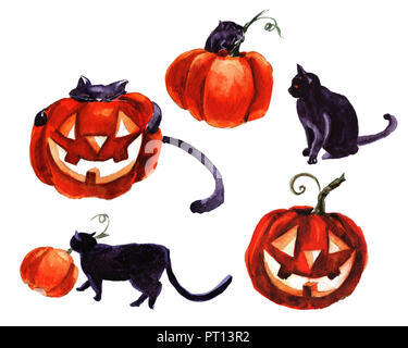 Halloween pumpkin outline icon for coloring isolated Stock Photo - Alamy