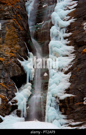 Waterfall of Pis, Pellice Valley, Piedmont, Italy Stock Photo - Alamy