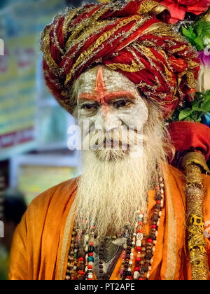 Hindu ascetic ("sadhu") from the Naga sect ( India Stock Photo - Alamy