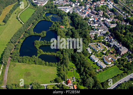 Aerial view, Gevelsberg, North Rhine-Westphalia, Germany, Europe Stock ...