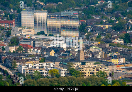 Ruhrbania, Ruhr banks, Mülheim town hall, Mülheim an der Ruhr, Ruhr ...