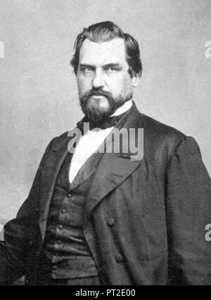 Leland Stanford (1824-1893), American Industrialist, Politician and ...