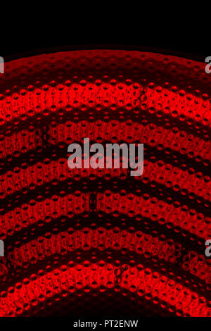 Ceramic hob switched on Stock Photo - Alamy