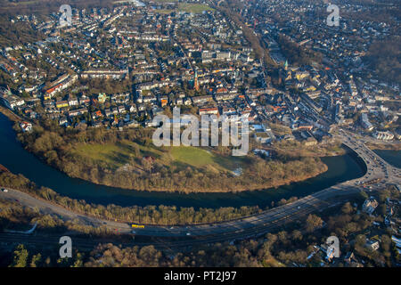 Essen, Ruhr Valley, North Rhine-Westphalia, Germany. City centre Stock ...