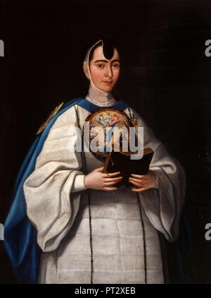 Portrait of Sister María Antonia del Corazón de Jesús 1814 by Jose ...