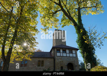Germany, Baden-Württemberg, Kraichgau, Ravensburg Castle, former ...