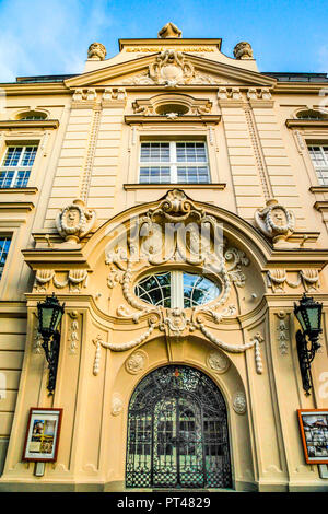 The Concert Hall entrance doorway, home of the Slovakian Philharmonic ...