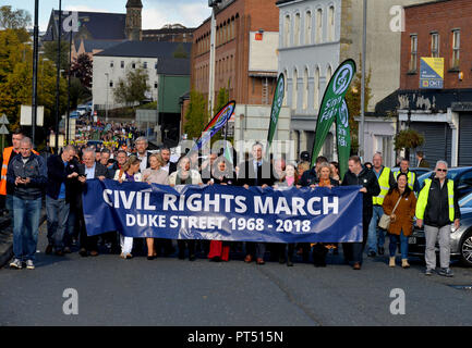 Irish Civil Rights march in Victoria Square, Birmingham. 5th October ...