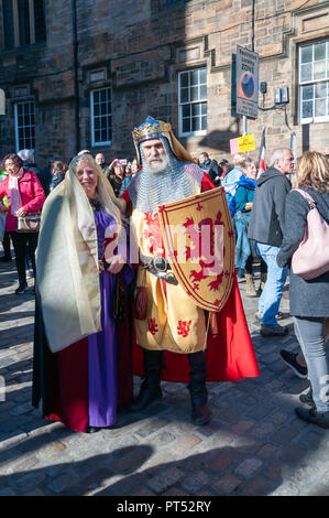Robert the Bruce and Elizabeth de Burgh Stock Photo - Alamy