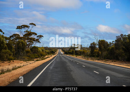 90 Mile Straight, Australias longest straight road, Western Australia ...