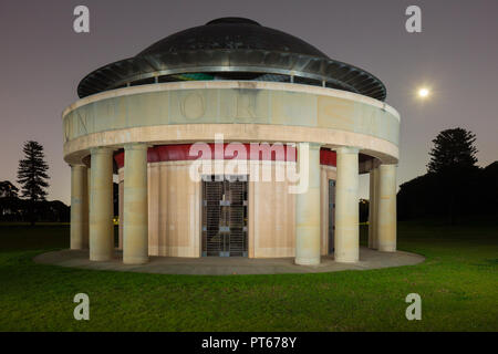 The Federation Pavilion in Centennial Park, Sydney, during the swearing ...