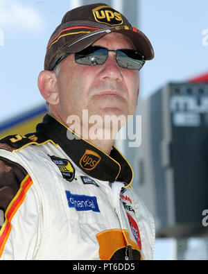 NASCAR Driver Dale Jarrett is in the front stretch during NEXTEL Cup ...