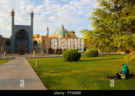A historical place in Iran is Naghshe Jahan square Stock Photo - Alamy