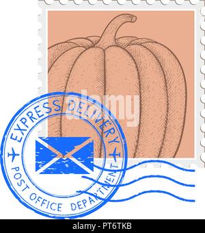 express delivery stamp. express delivery sign. round grunge label Stock ...