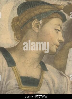 Sistine chapel Erythraean Sibyl prophetess classical antiquity Stock ...